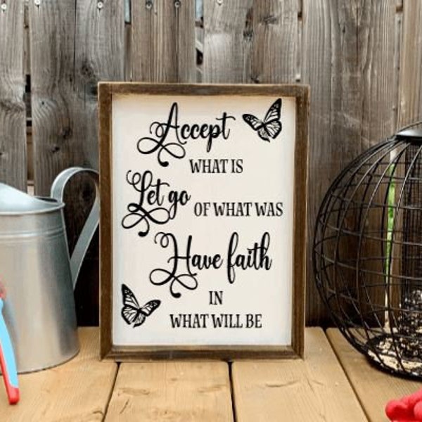 Accept What is Sign - Etsy