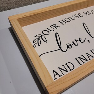 Inappropriate Humor Wood Porch Sign, Farmhouse Style, Funny Family Sign ...