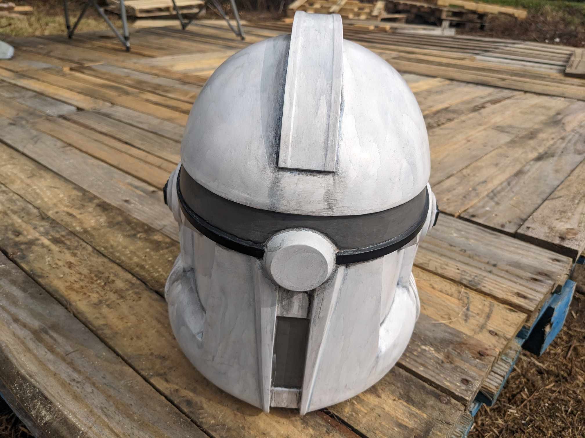3D Printed Star Wars Phase II Clone Trooper Helmet - Etsy