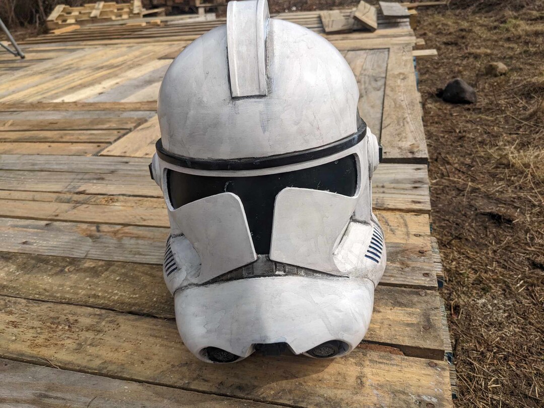 3D Printed Star Wars Phase II Clone Trooper Helmet - Etsy