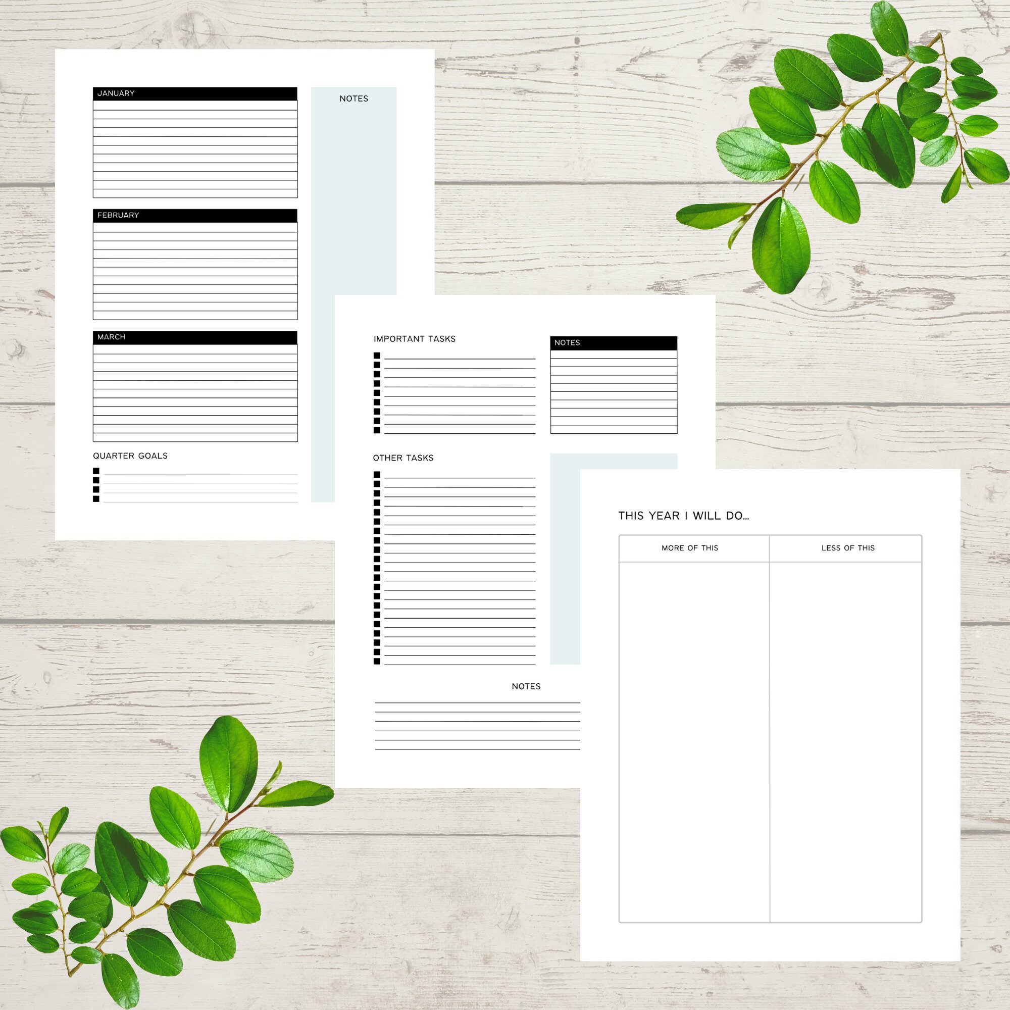 Life Planner Digital Download, Printable Life Planner, Instant Download ...