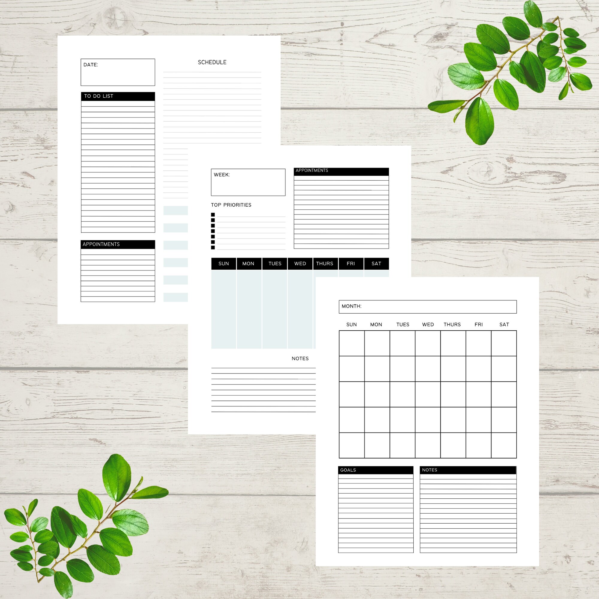 Life Planner Digital Download, Printable Life Planner, Instant Download ...