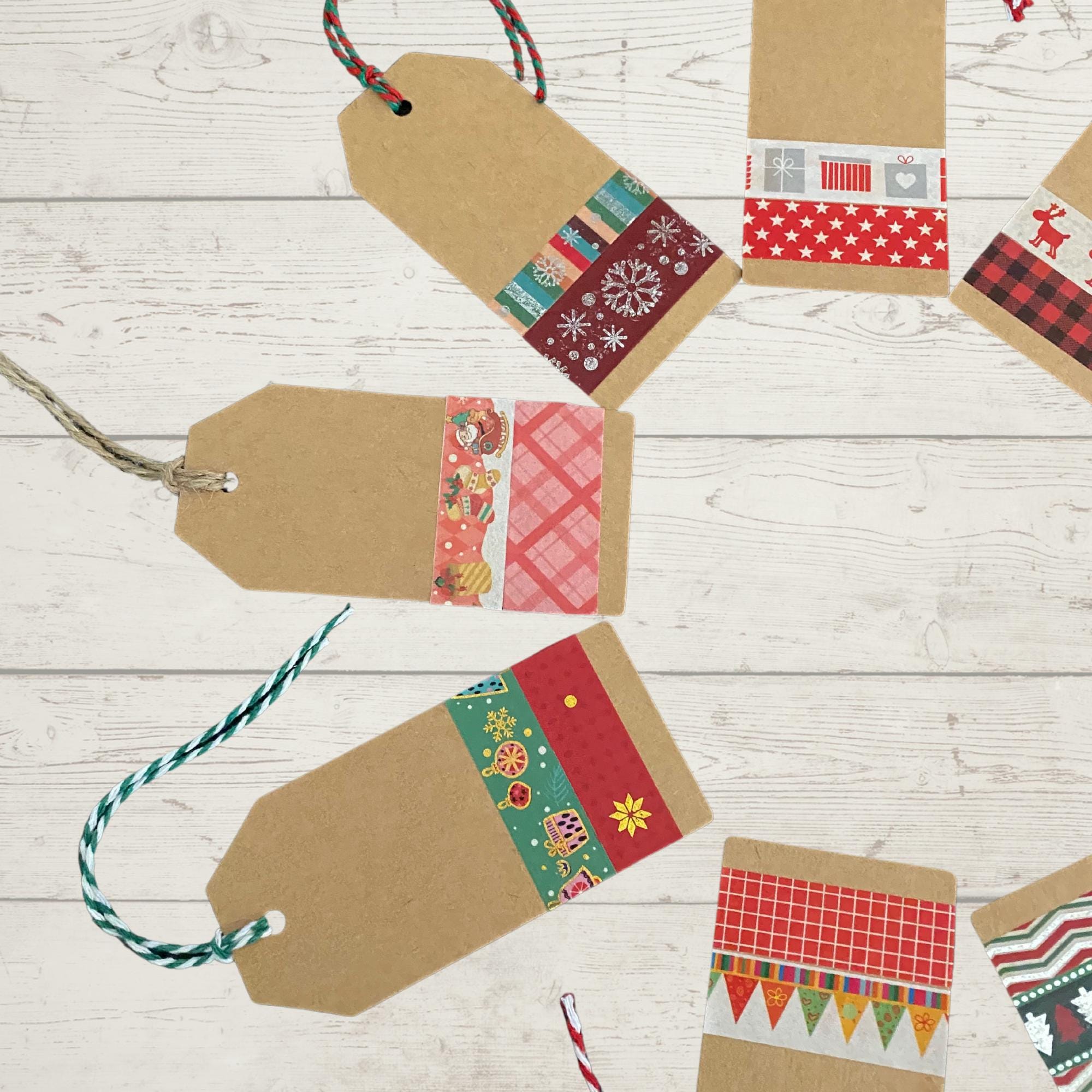 Holiday Gift Tags, Set of 10 Christmas Gift Tags, Gift Tags, Party ...