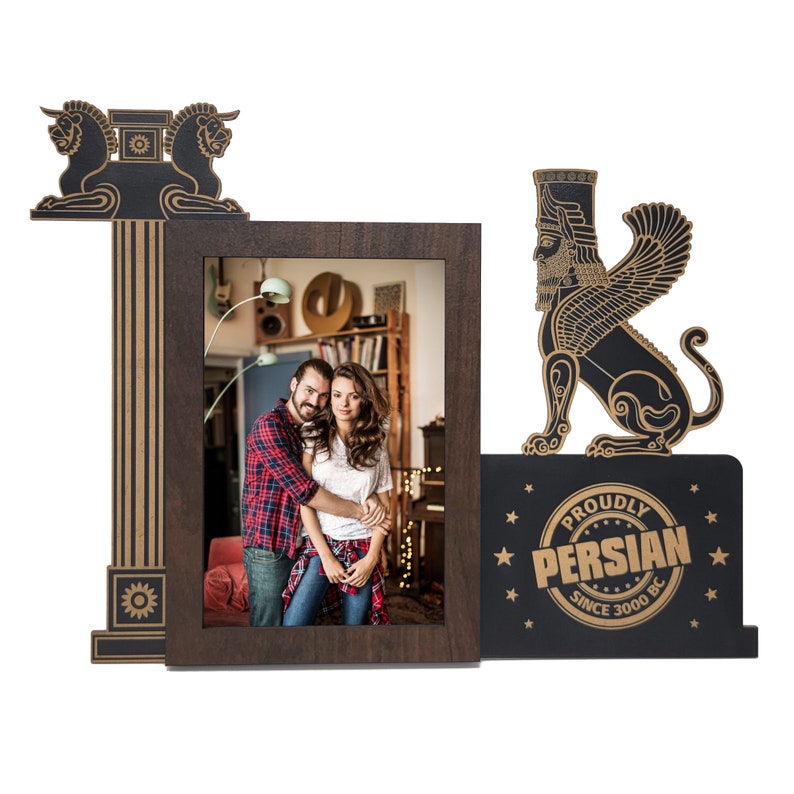 Lamassu 4x6 Persian Picture Frame, Persia, Persepolis, Ancient Iran, 3D ...