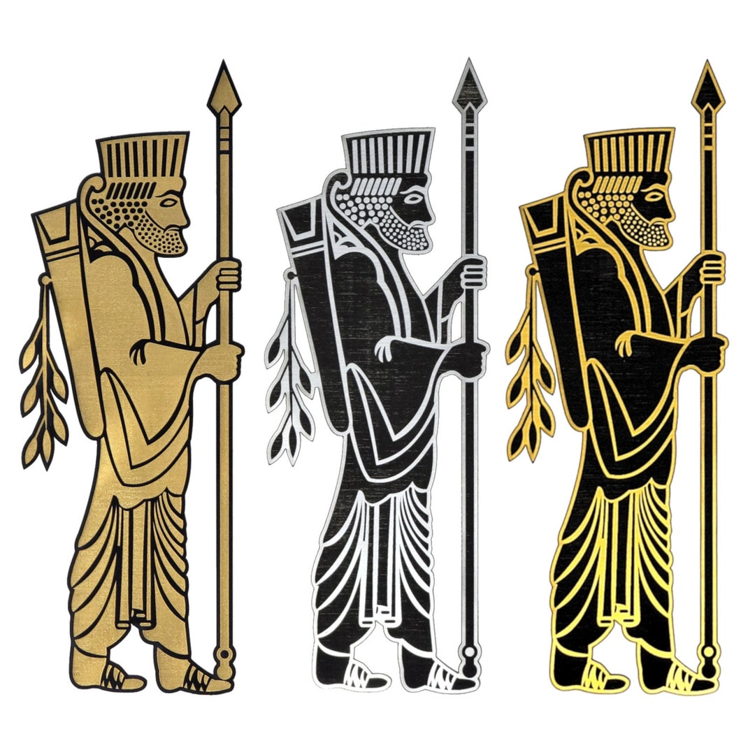 Achaemenid Soldier Fridge Magnet, Sarbaz E Hakhamaneshi, Symbol of ...