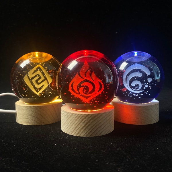 Genshin Vision Jewelry - Etsy