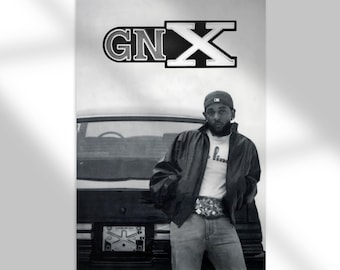 Kendrick Lamar GNX Album Tracklist Poster - Kendrick Lamar New 2024 ...