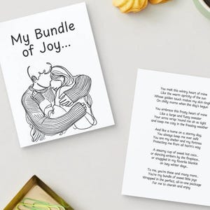 Heartfelt Love Poem Postcard – Sweet Gift for Him or Her, Ideal for ...