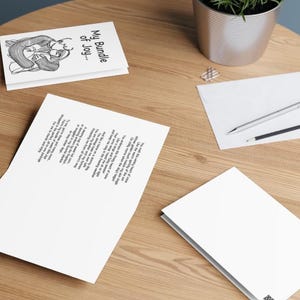 Heartfelt Love Poem Postcard – Sweet Gift for Him or Her, Ideal for ...