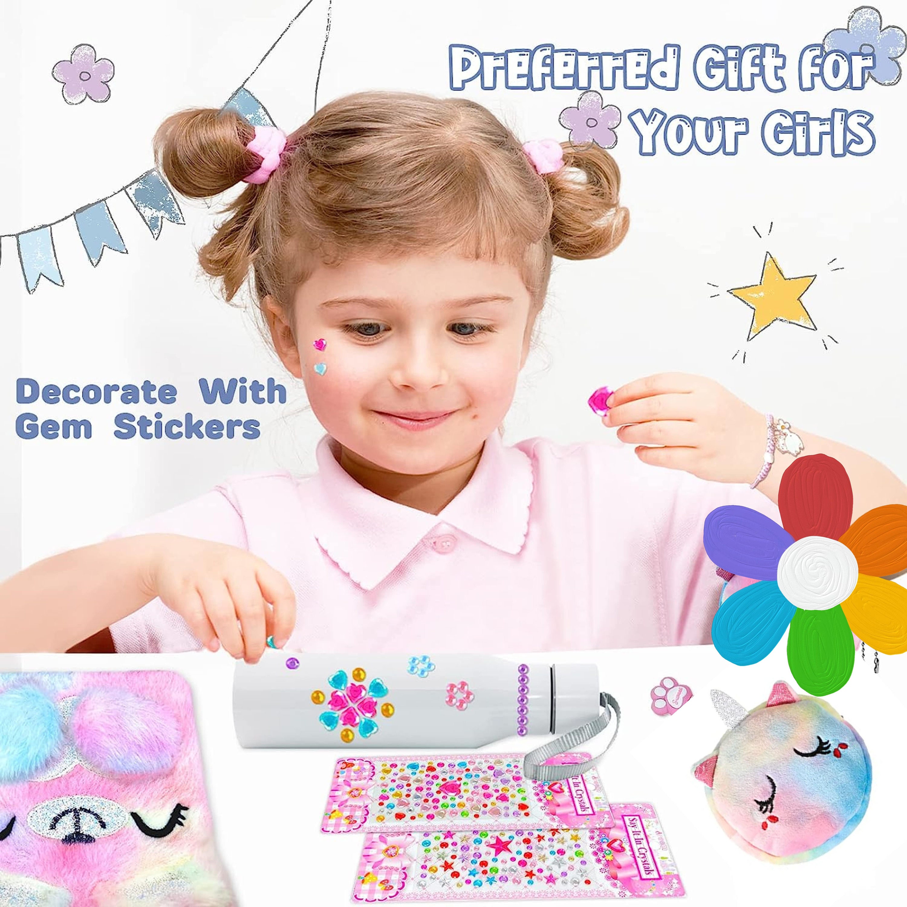 Bear Secret Diary With Lock for Girls, Kids Diary, Gifts for Girls for ...