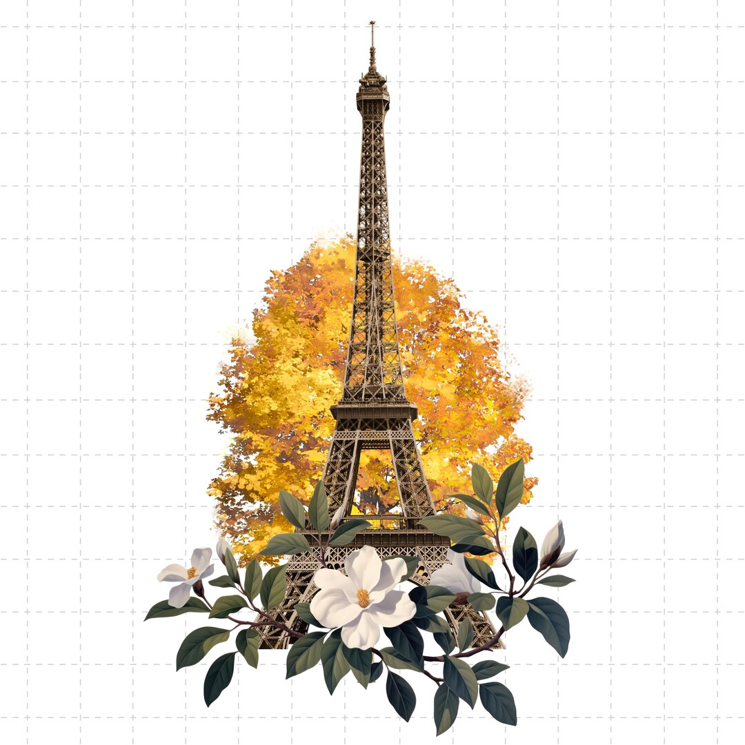 Paris SVG PNG Digital Download / Eiffel Tower Svg Clip Art / Travel ...