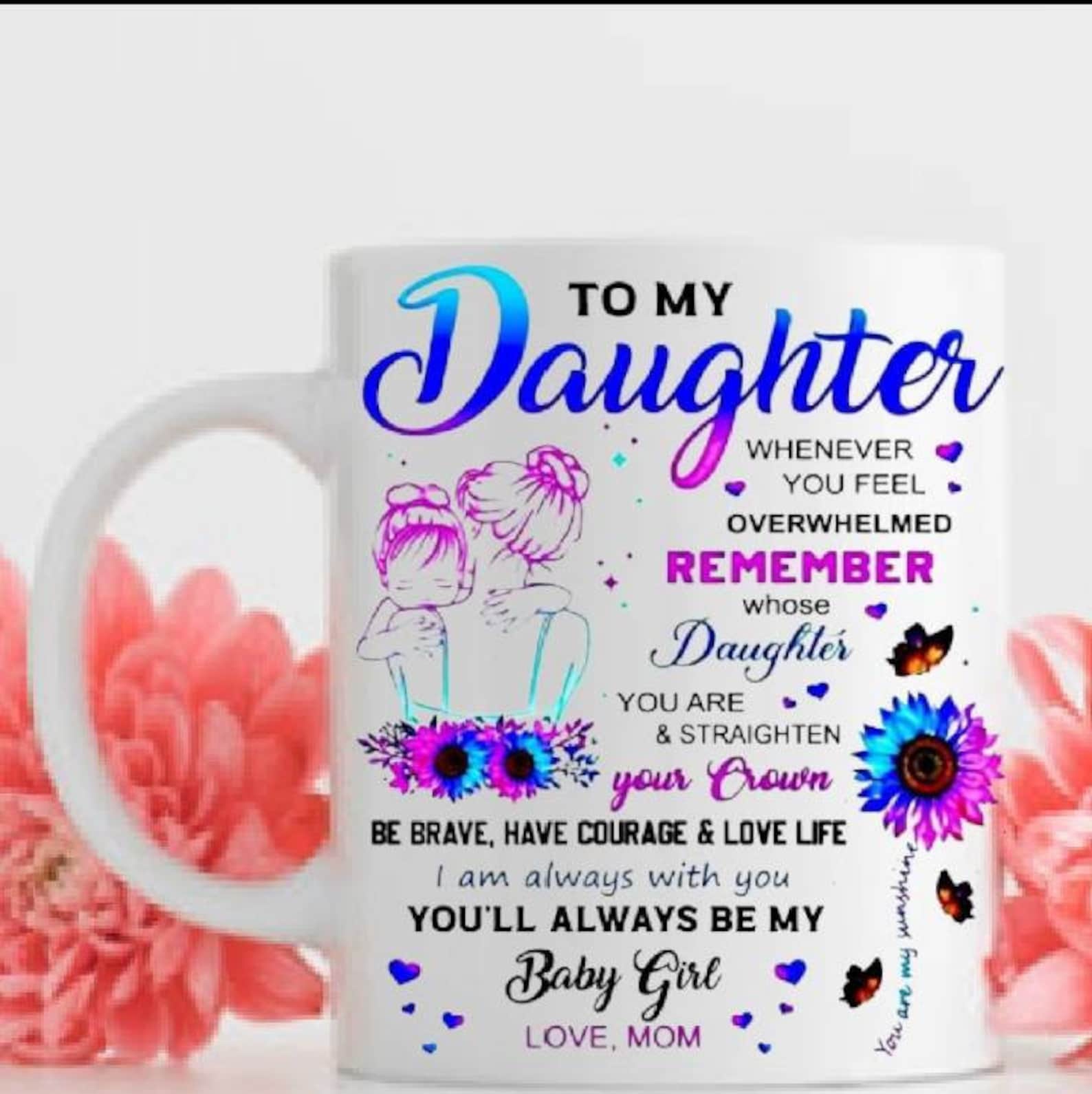 Beautiful Daughter Mug - Etsy