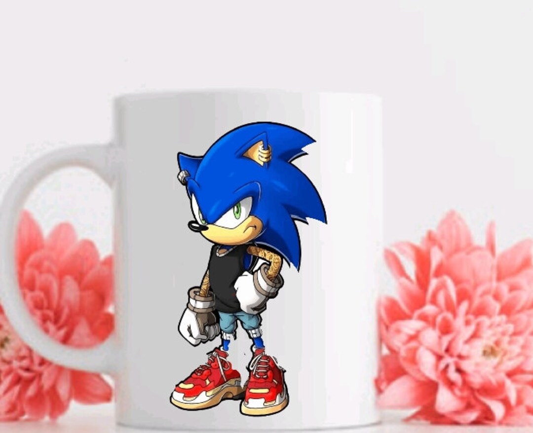 Sonic the Hedgehog Mug - Etsy UK