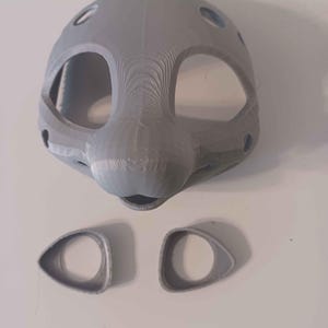 Kemono Fursuit Head Base | STL and Blender Files - Etsy