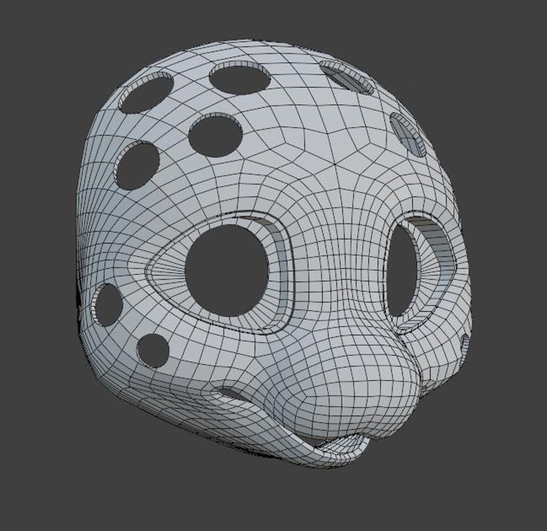 Kemono Fursuit Head Base | STL and Blender Files - Etsy