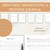 Simple Content Goal Planner & Tracker - Excel Template for Content ...
