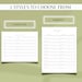 Printable Eye Exam Info Logs / Printable Eye Drop Sheet and Checklist ...