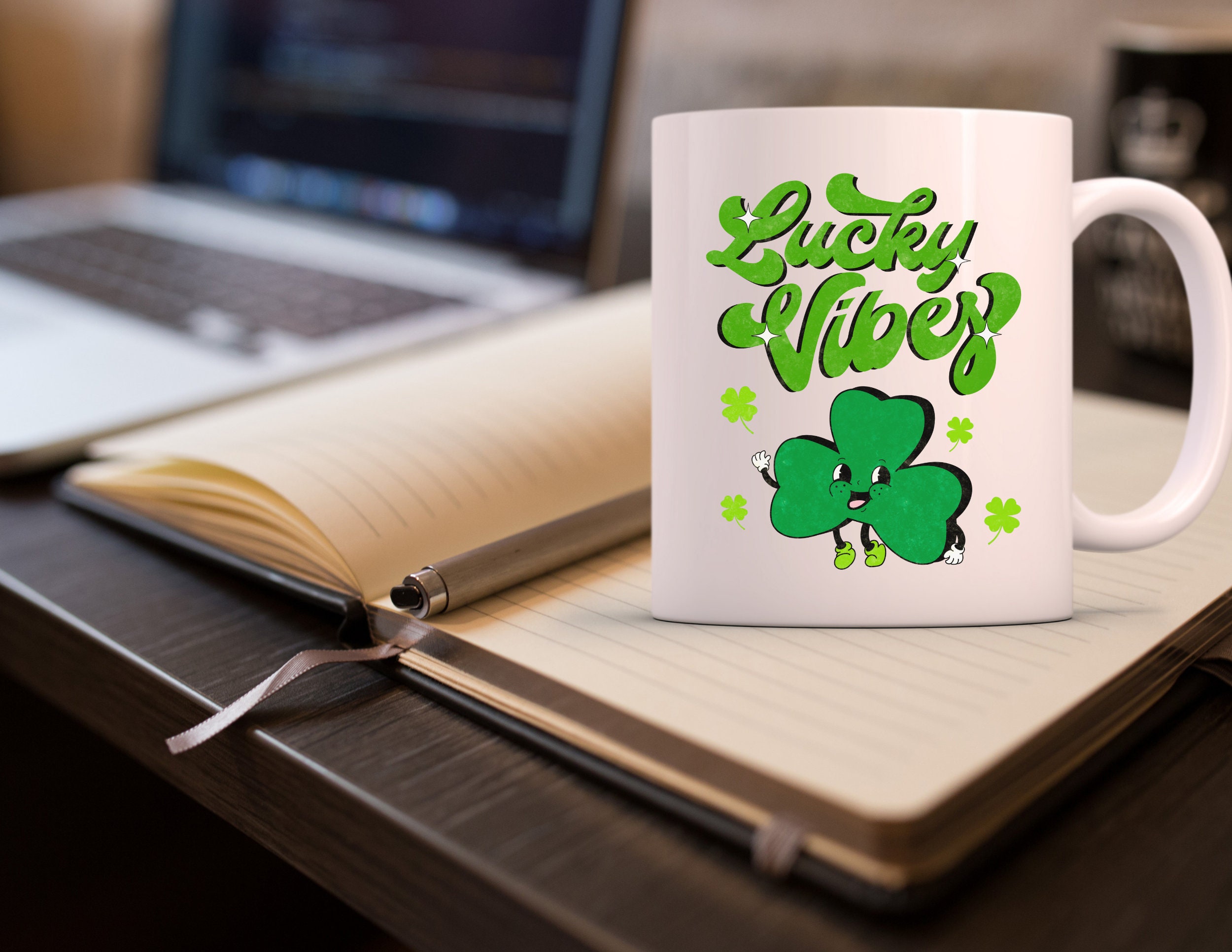 Lucky Vibes Png, St Patrick's Day Png, Retro Cartoon Png, Lucky Png ...