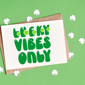 Lucky Vibes Only Png, St Patrick's Day Png, Lucky SVG, Shamrock Png ...