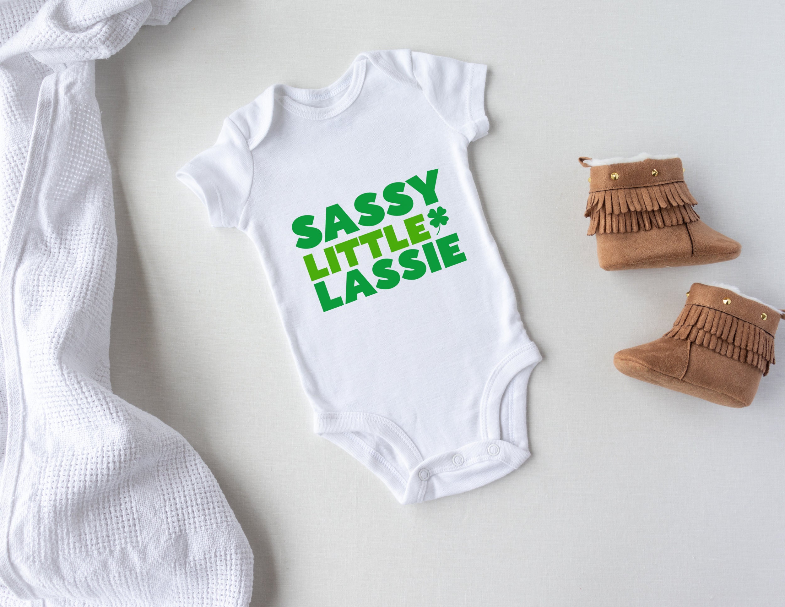 Sassy Little Lassie Svg, St Patrick's Day Svg, Toddler Shirt Svg, Lucky ...