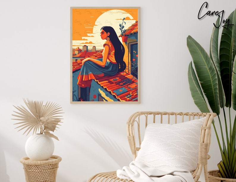 Latina Wall Art Indigenous Wall Art Latina Office Decor - Etsy
