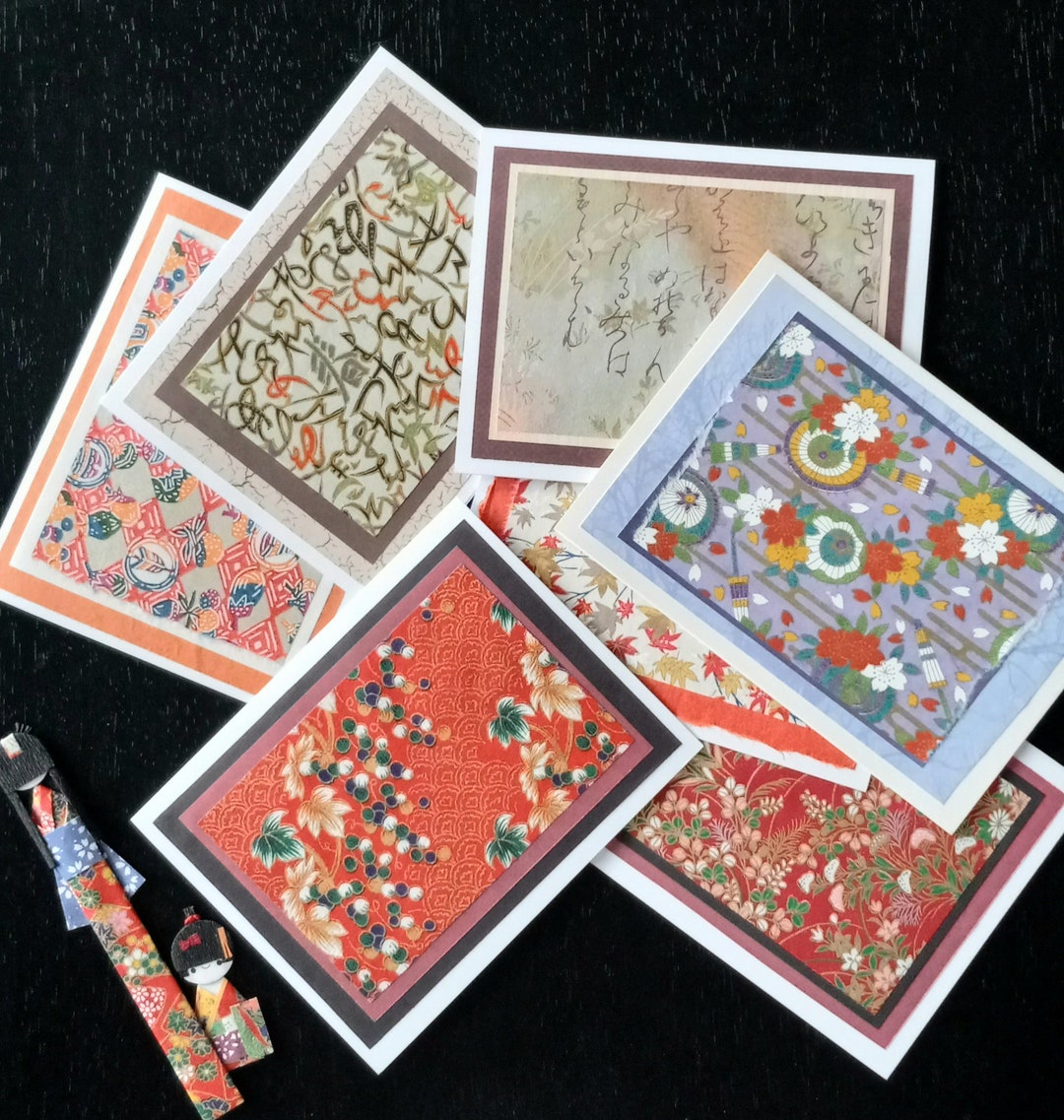 10 Japanese Greeting Cards Japanese Birthday Cards Japanese - Etsy