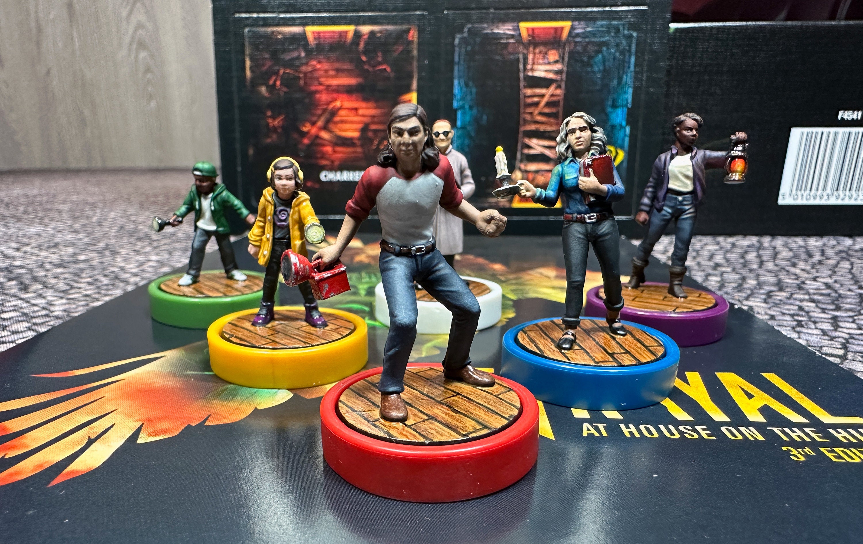 Betrayal at House on the Hill Board Game Painted Miniatures With ...