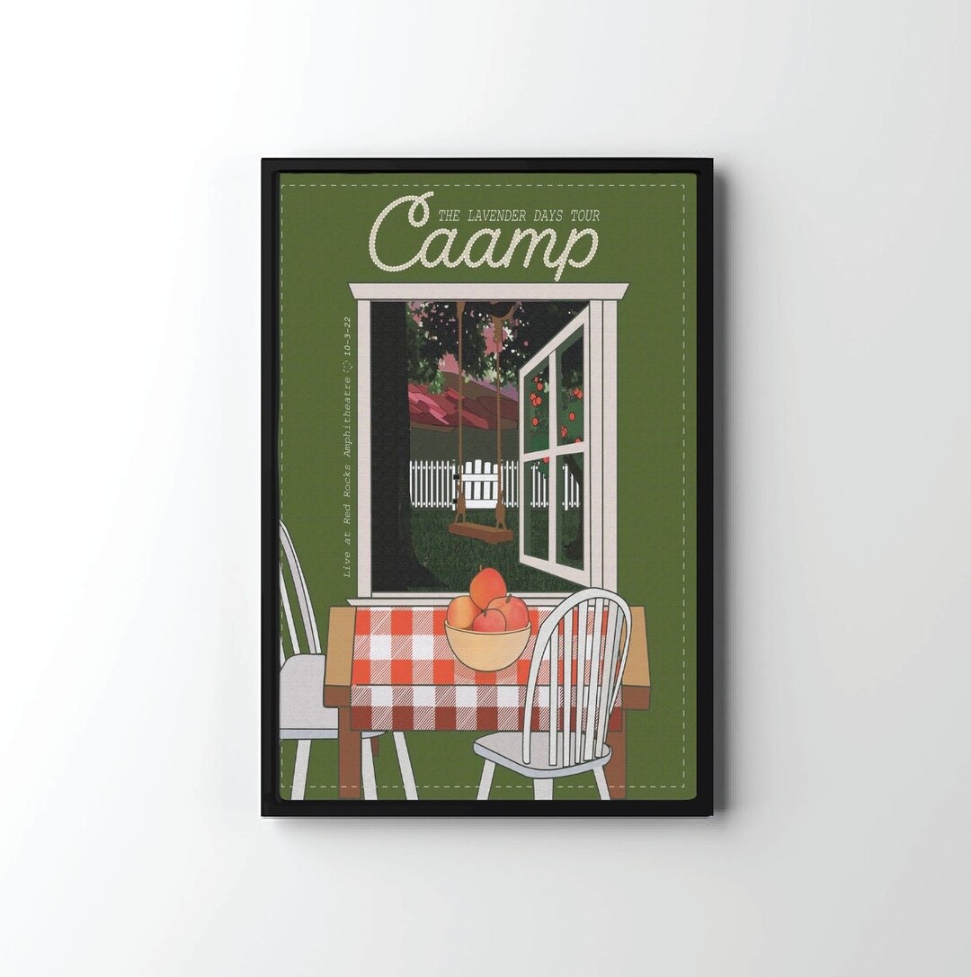 3 Different Designs CAAMP Live at Red Rocks Lavender Days Poster ...