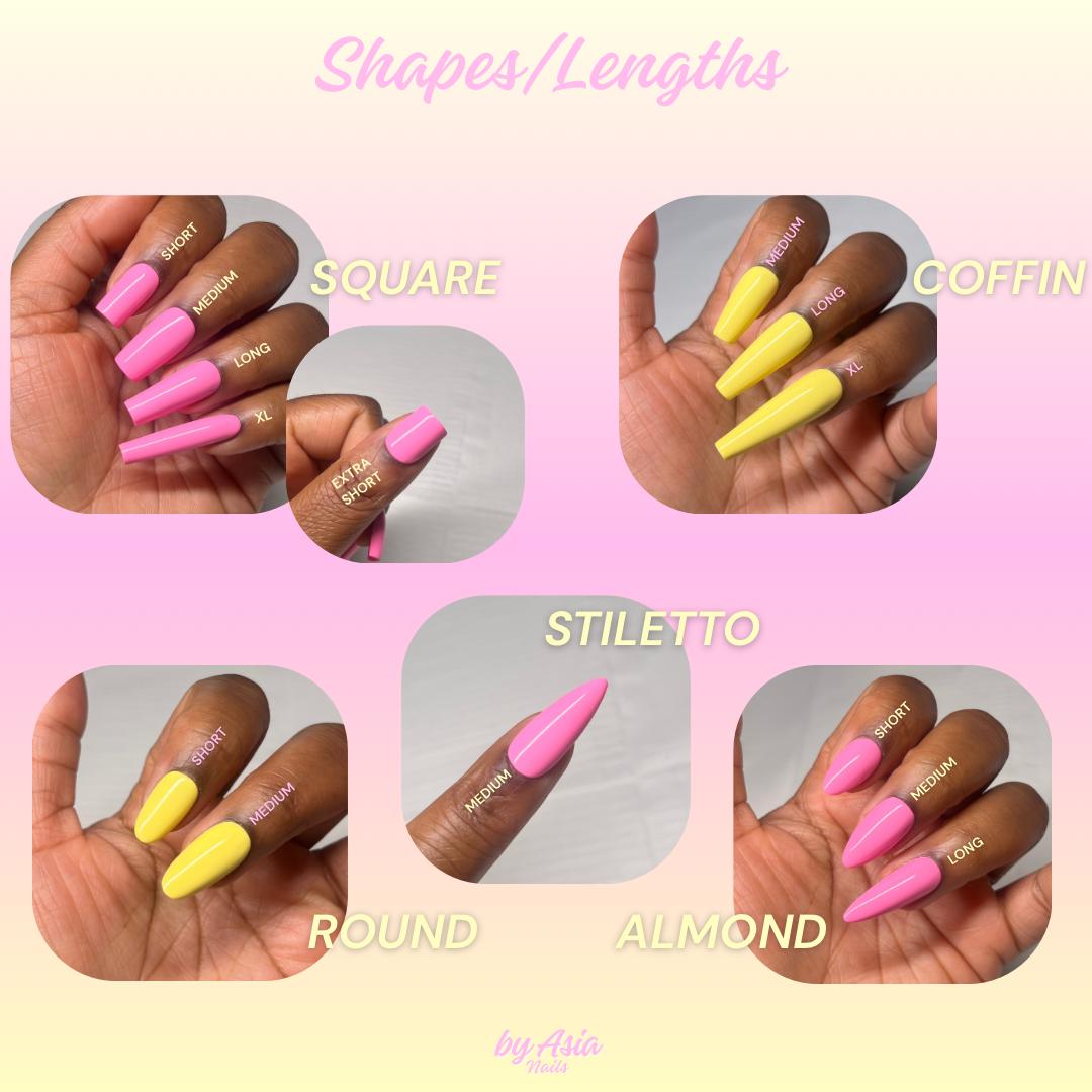 Pink & Black Hearts | French Tips | Valentines Day Nails - Etsy