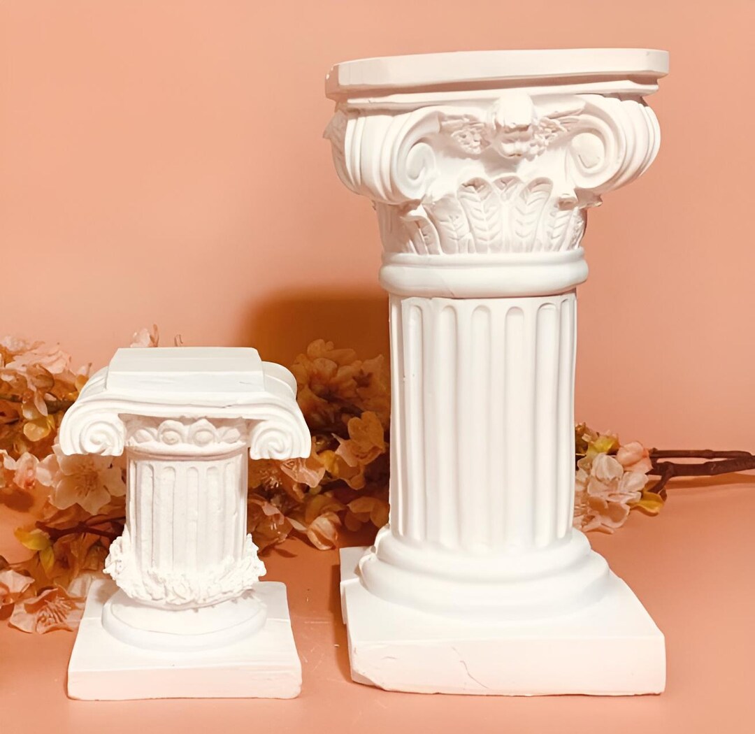2 Type Big Size Roman Column Mold, 2-part Silicone Mold, 3d Mold ...