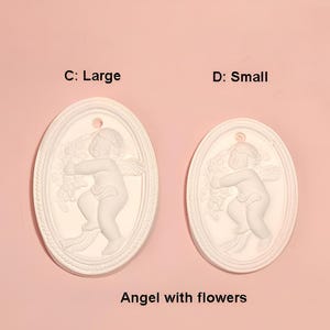 3-type Angel Molds, Baby Angel Tablet Mold, Gypsum Diffuser Making ...