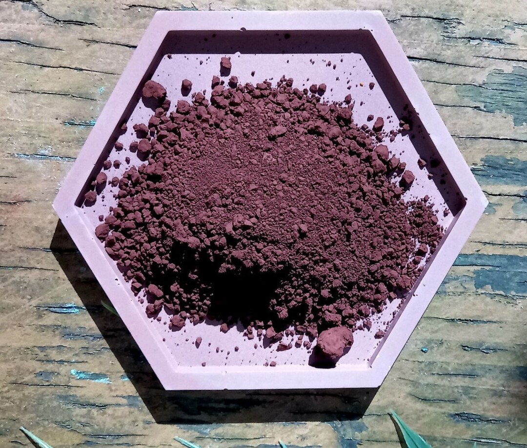 Reddish Brown Iron Oxide Pigment Powder, 300g, Cement & Resin Colorant ...
