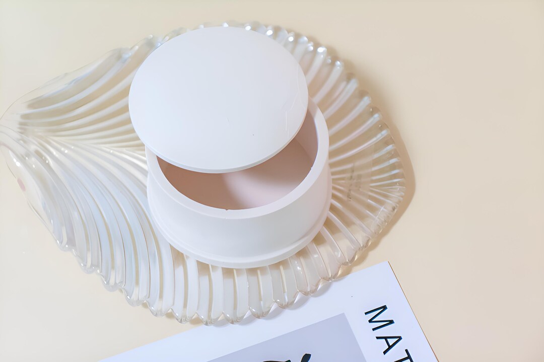 Circle Jewelry Box Silicone Mold With Lid, Resin, Jesmonite - Etsy