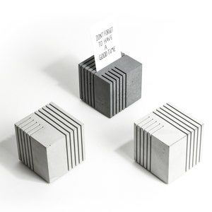 Business Card Clip Concrete Mold, Industrial Style Nordic Decorative ...