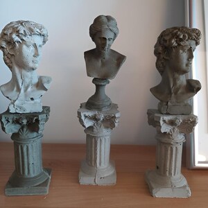 Small Size Julian Bust Mold, 2-part Statue Mold, 3d Dimensional Mold ...
