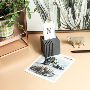 Business Card Clip Concrete Mold, Industrial Style Nordic Decorative ...