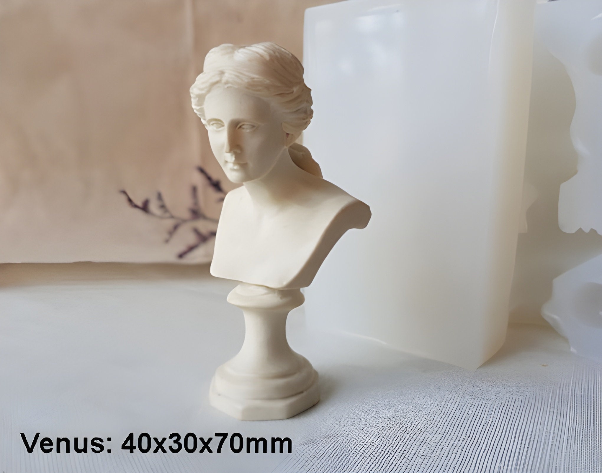 Small Sculpture Statue Mold Venus Apollo Julian Masked - Etsy
