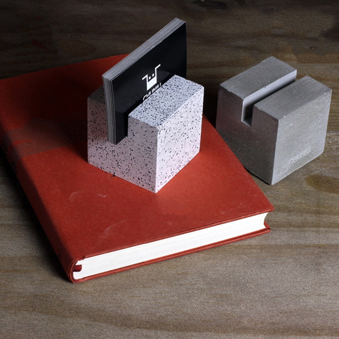 Business Card Clip Concrete Mold, Industrial Style Nordic Decorative ...