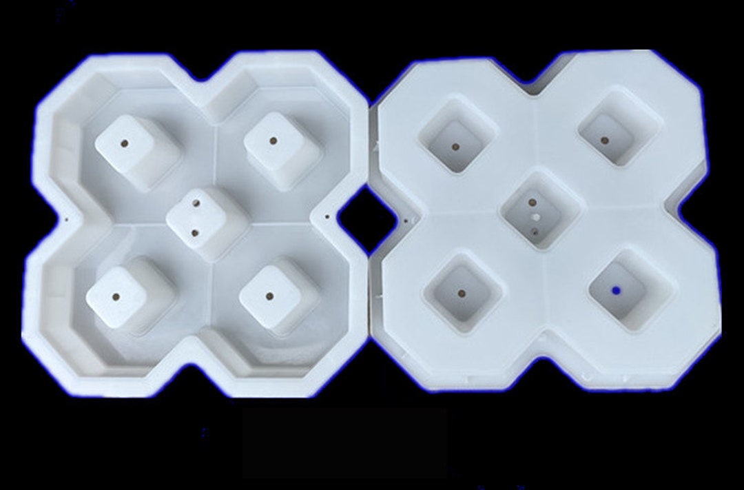 40x40 Grass Planting Brick Plastic Mold Double Eight Sidewalk - Etsy
