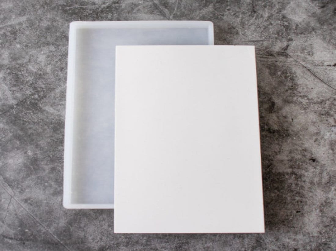 Big Size Simple Tray Mold, Large Rectangle Tray Mold,silicone Tray Mold ...