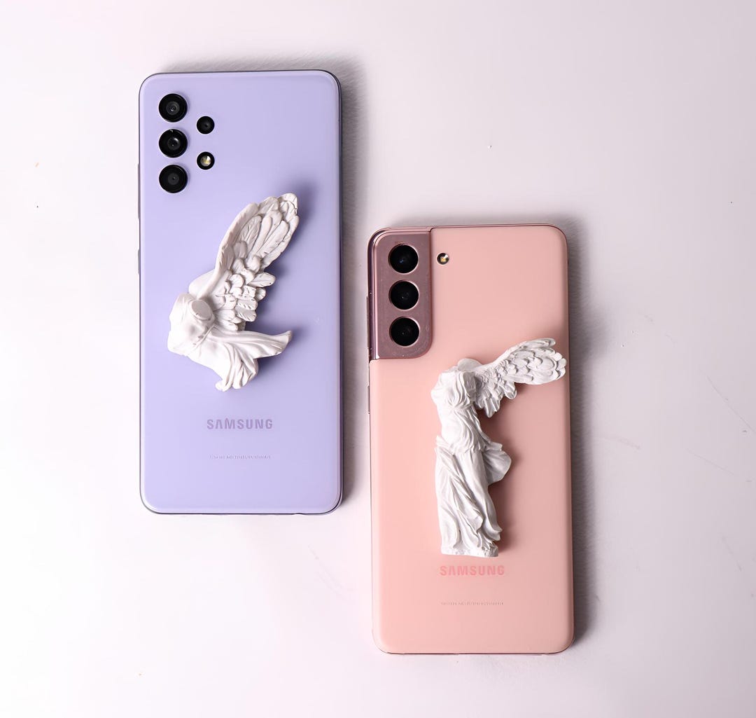 2 Choice Mini Goddess of Victory Nike Sculpture 2D Silicone Mold, Greek ...