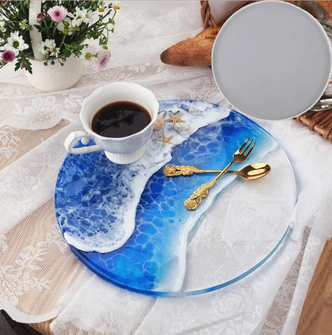 Big Size Simple Tray Mold, Large Round Tray Mold,silicone Tray Mold for ...