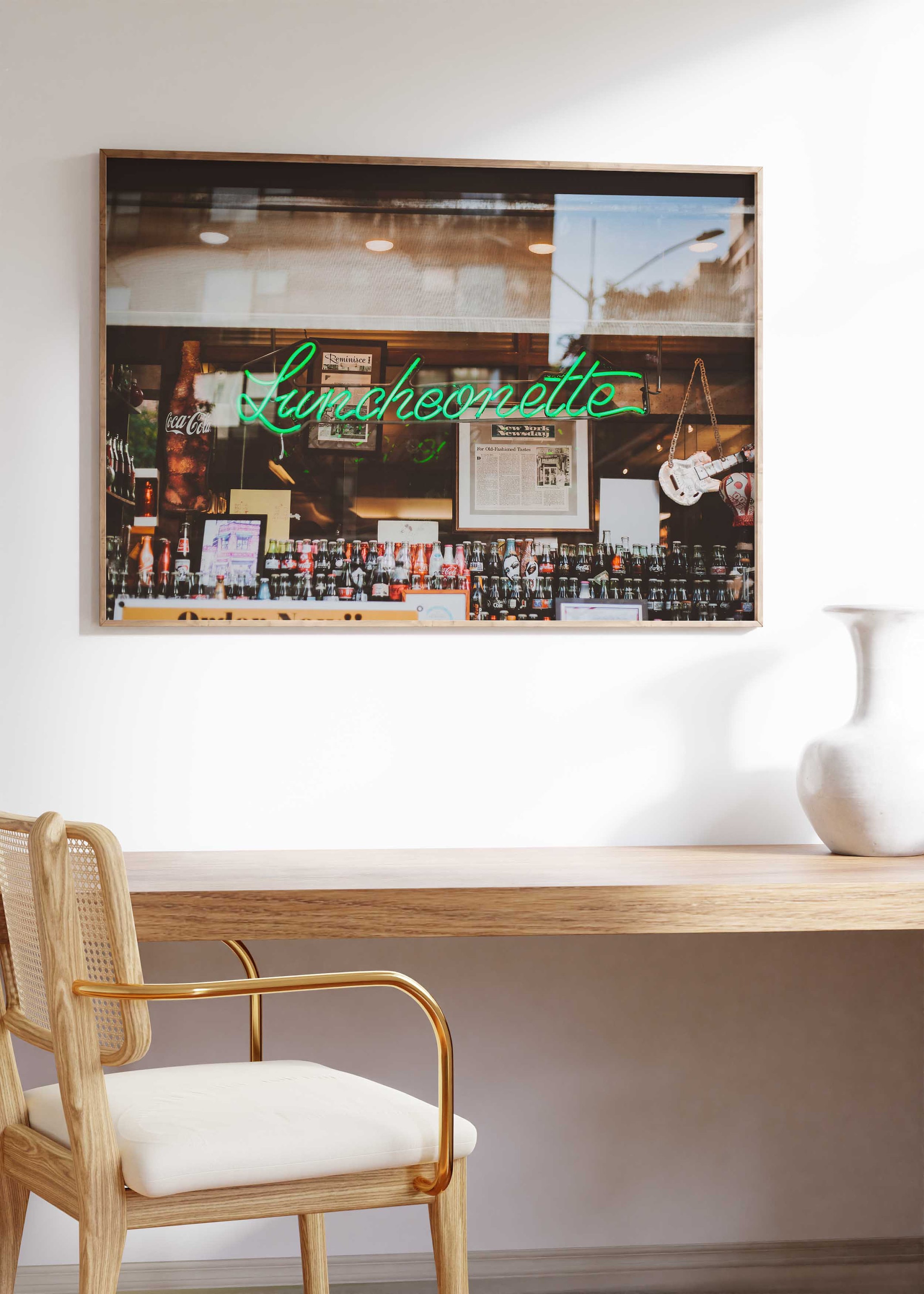 NYC Luncheonette Neon Sign Digital Download | Classic New York City ...