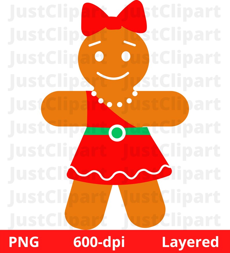 Cute Gingerbread SVG, Gingerbread Woman Svg, Gingerbread PNG, Christmas ...