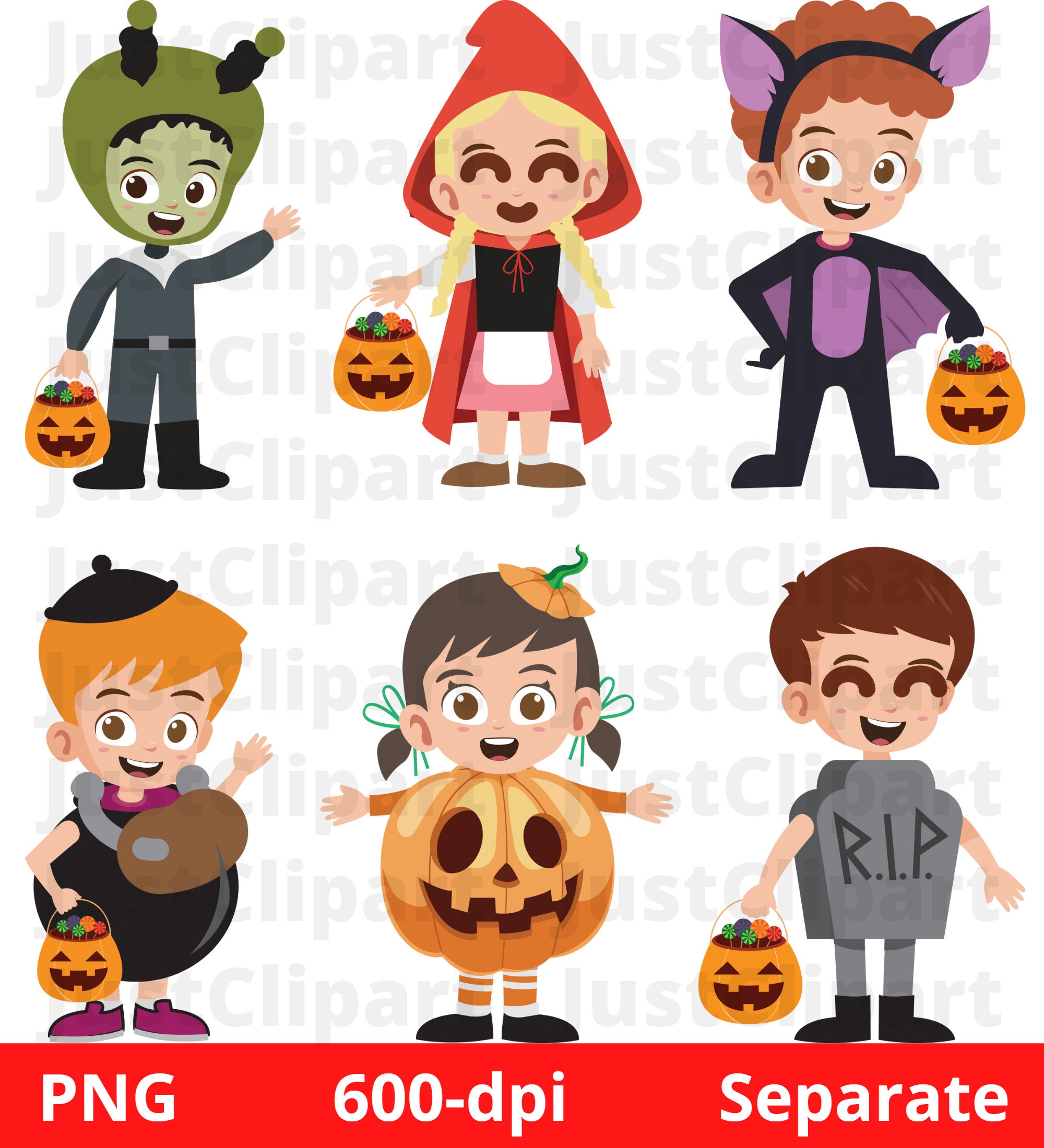 Halloween Kids Costume Clipart, Costume Clipart, Halloween Clipart ...