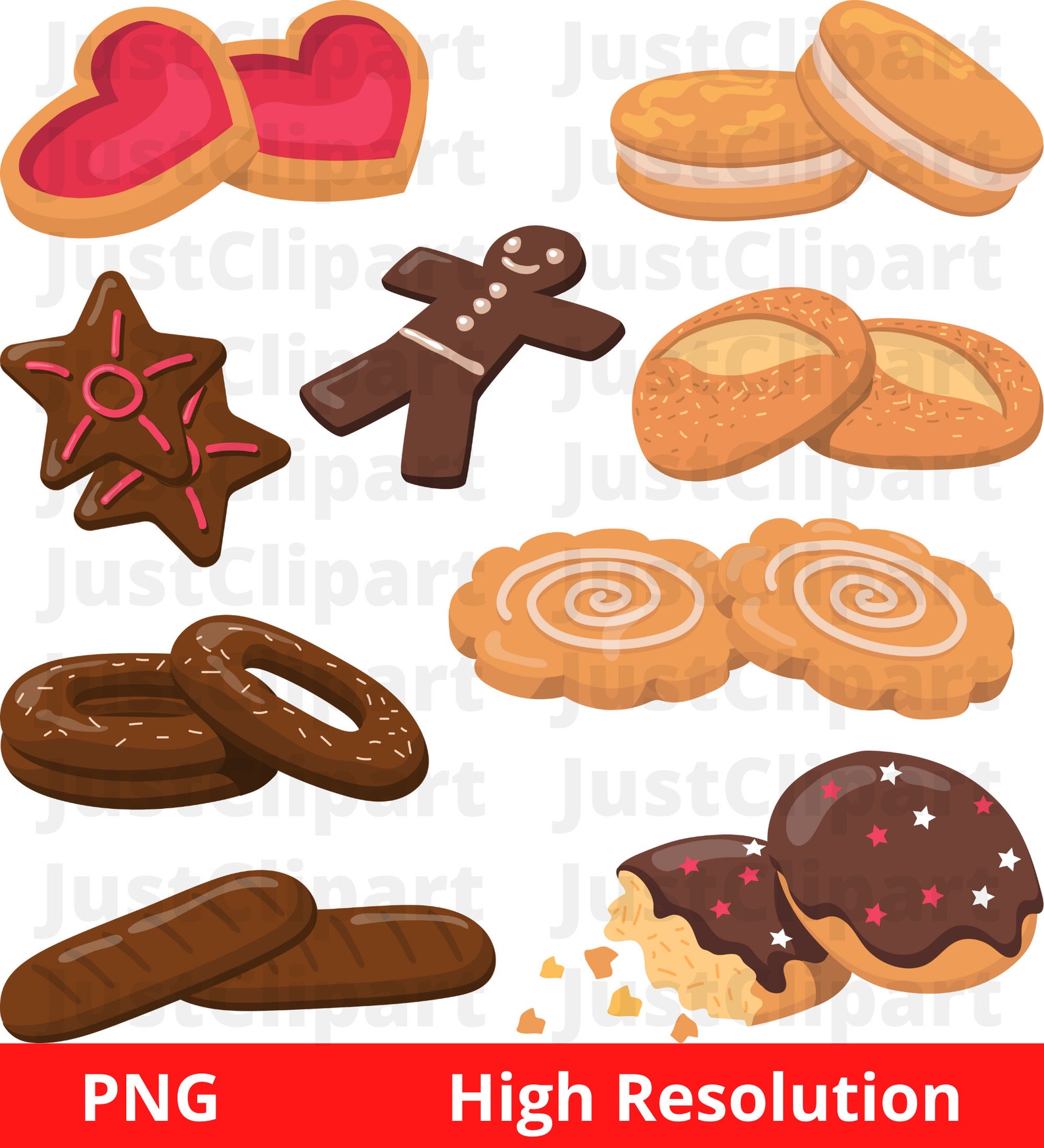 Sweets Clipart, Dessert Clipart, Sweet and Dessert Clipart, Food ...