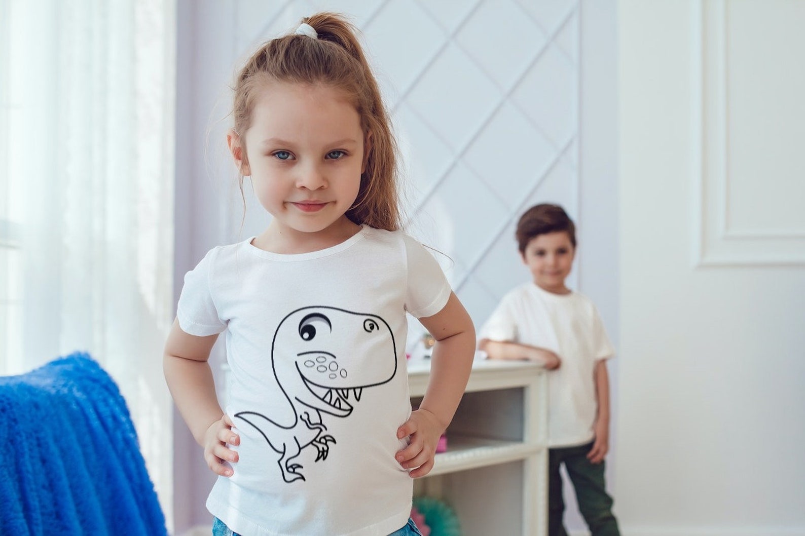 Cute Dinosaur Digital Stamps, Dinosaur Clipart, Dinosaurs SVG, Digital ...