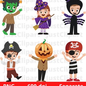 Halloween Kids Costume Clipart, Costume Clipart, Halloween Clipart ...