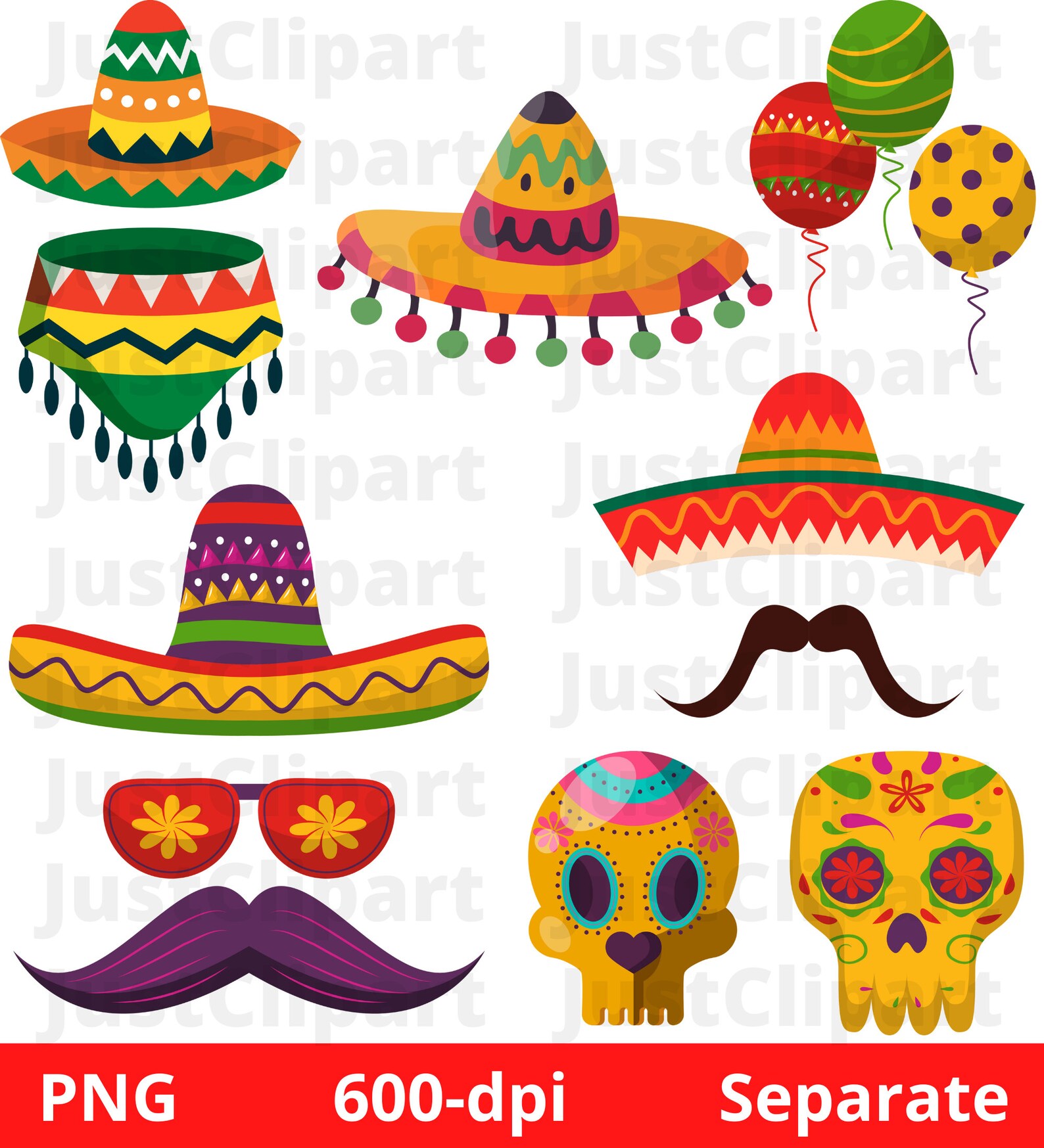 Mexico Svg Cinco De Mayo Svg Bundle Cinco De Mayo Clipart Sombrero