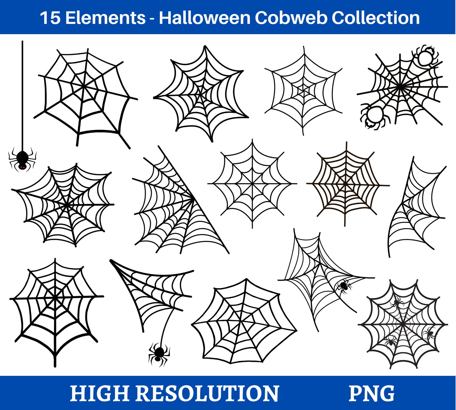 Halloween Cobweb Clipart, Spider Web Svg, Cobweb Svg, Halloween Svg ...